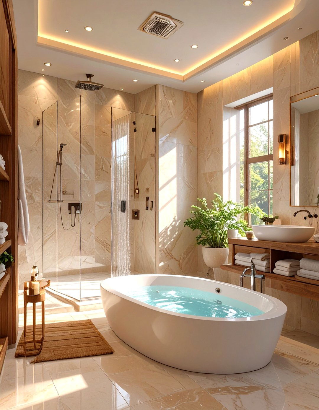 30 Tub in Shower Bathroom Ideas for Modern Homes - We Love Home Blog