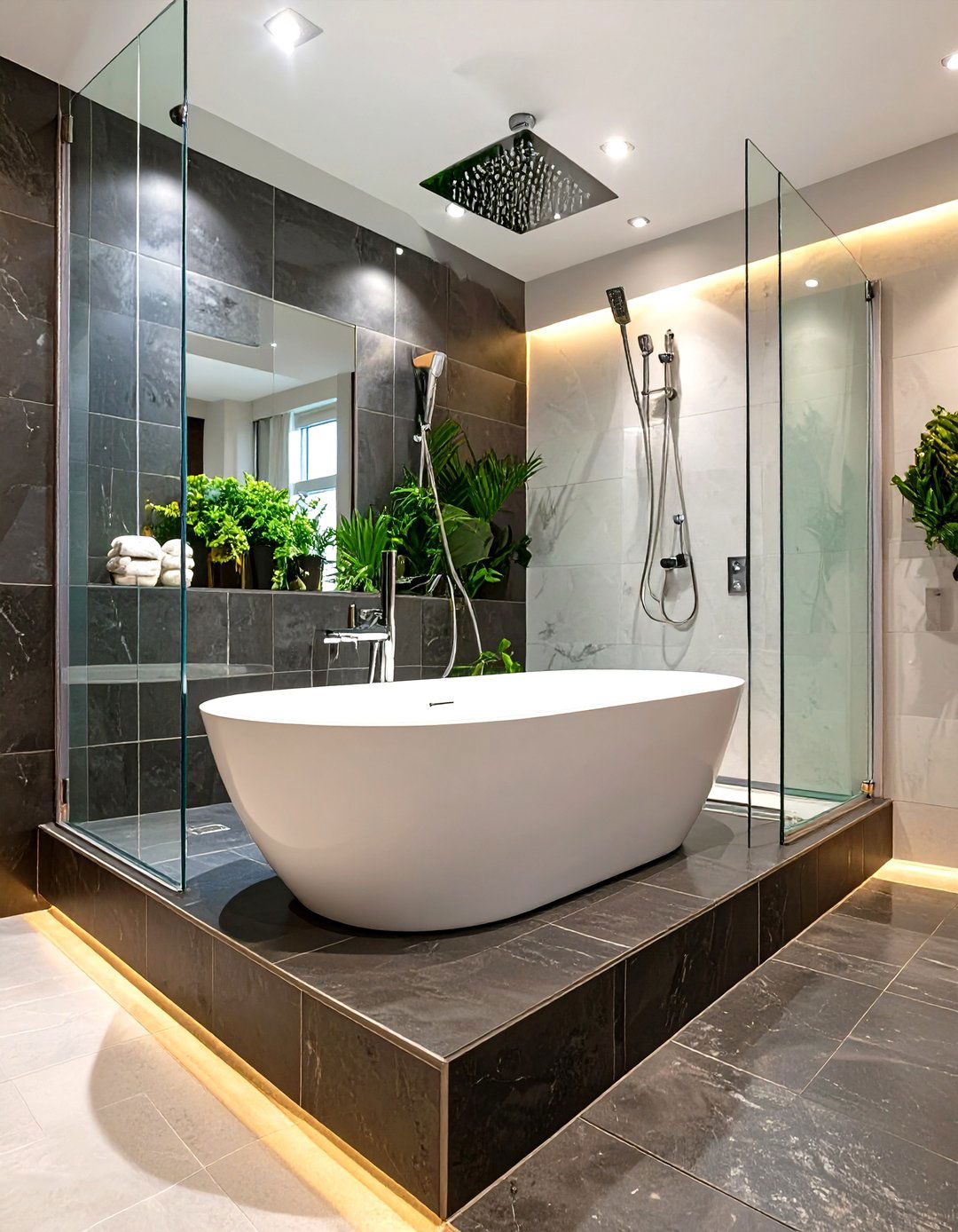 30 Tub in Shower Design Ideas for a Luxury Bathroom - We Love Home Blog