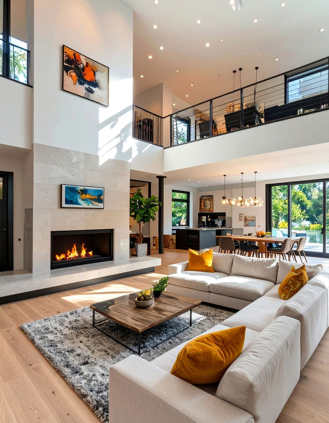 30 Trendy Sunken Living Room Ideas to Elevate Your Space - We Love Home ...