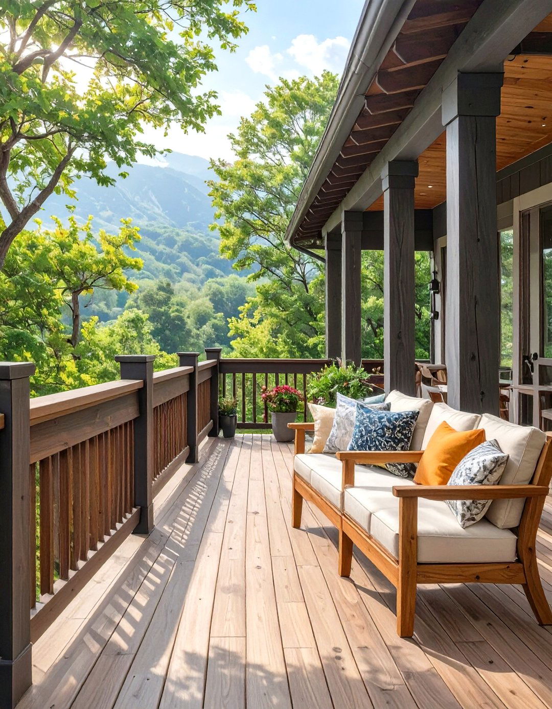 30 Modern Horizontal Deck Railing Ideas for Sleek Decks - We Love Home Blog