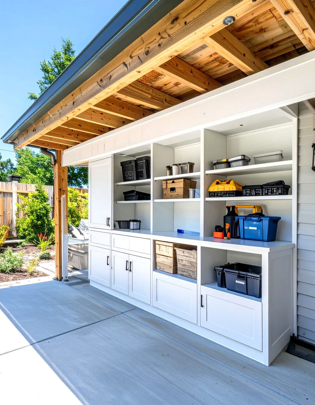 30 Practical Under Deck Storage Ideas to Declutter - We Love Home Blog