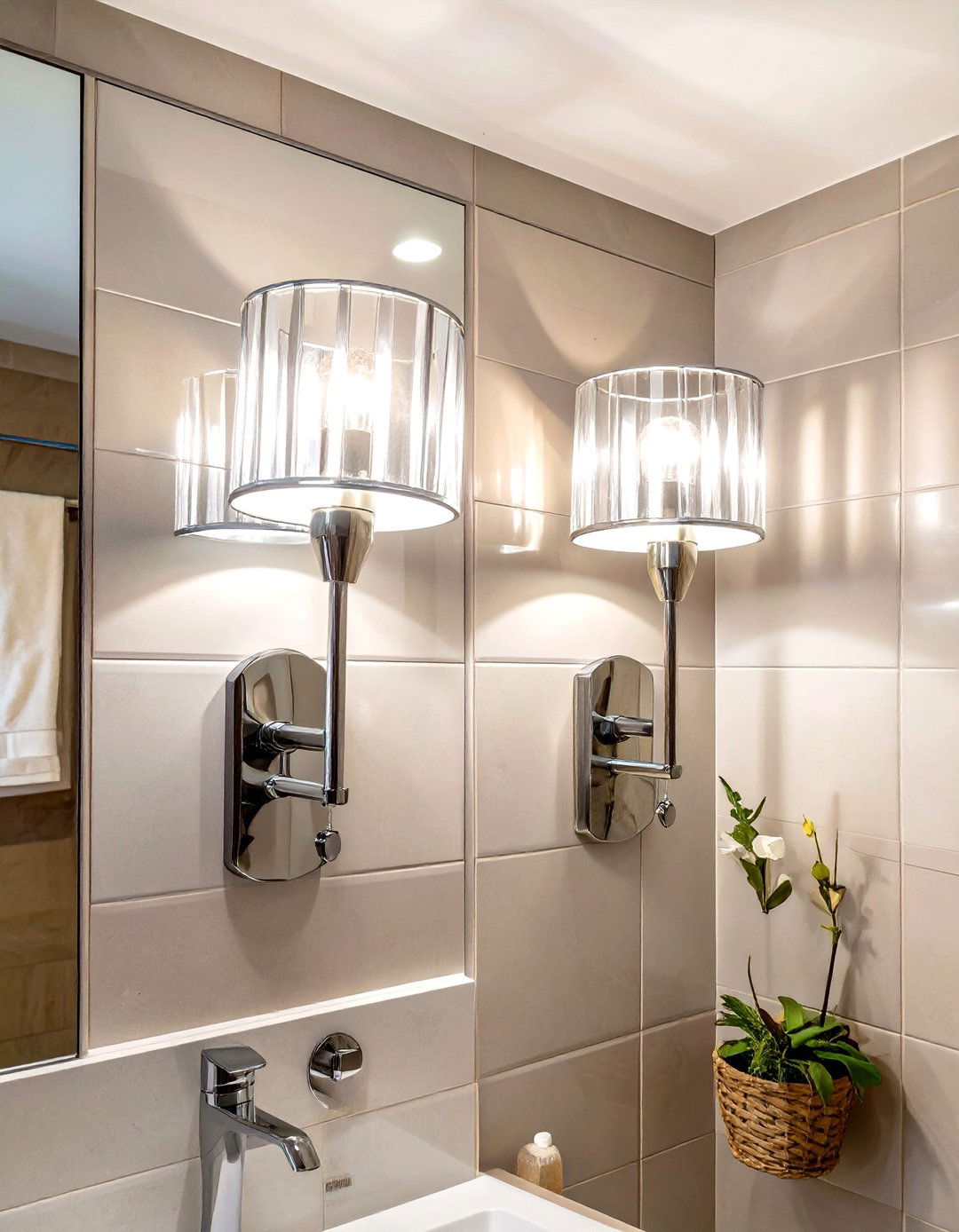 30 Small Bathroom Lighting Ideas for a Brighter Look - We Love Home Blog