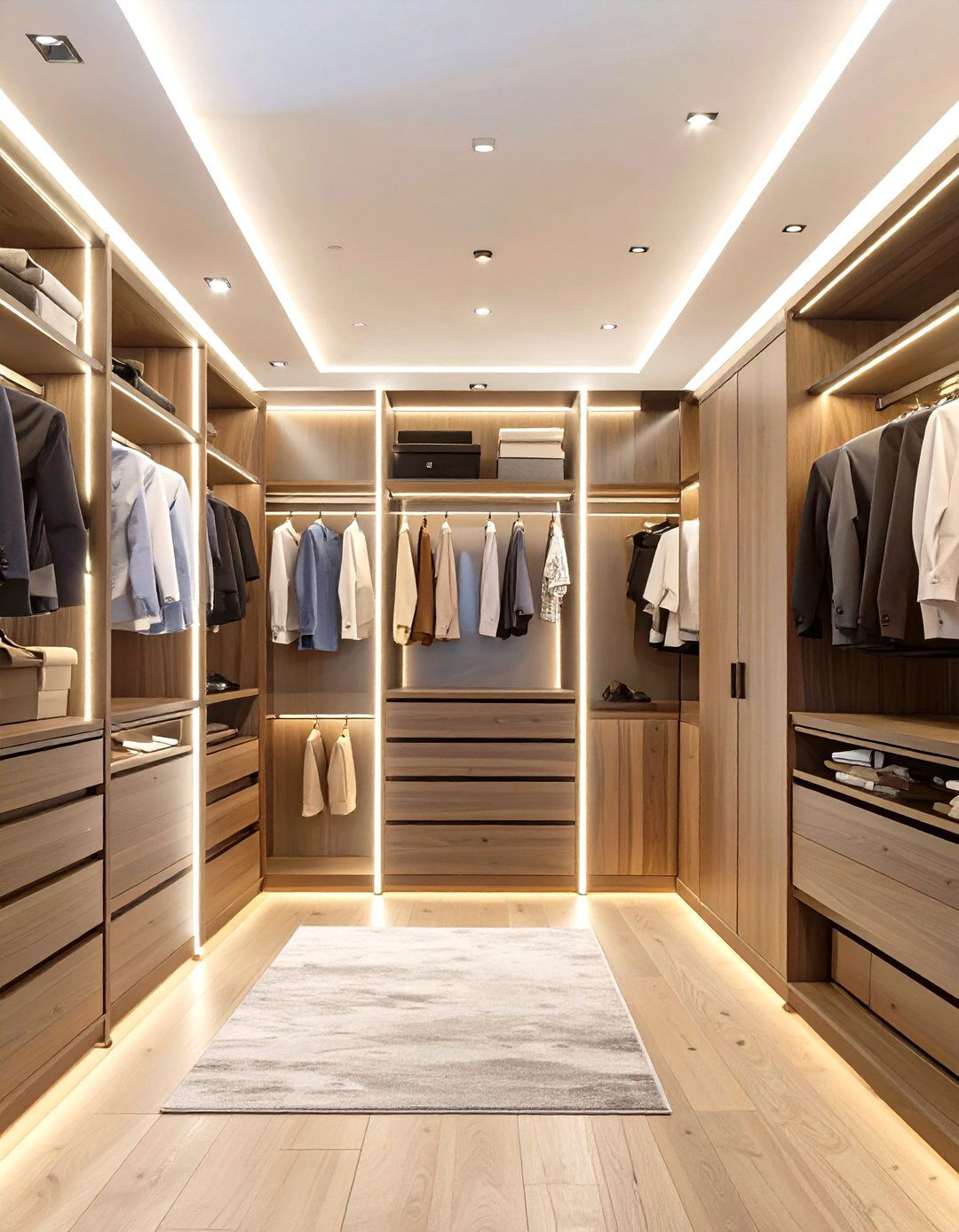 30 Closet Lighting Ideas to Brighten Your Wardrobe - We Love Home Blog