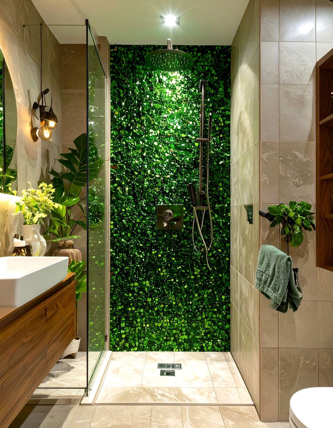 30 Small Doorless Walk In Shower Ideas for Modern Baths - We Love Home Blog