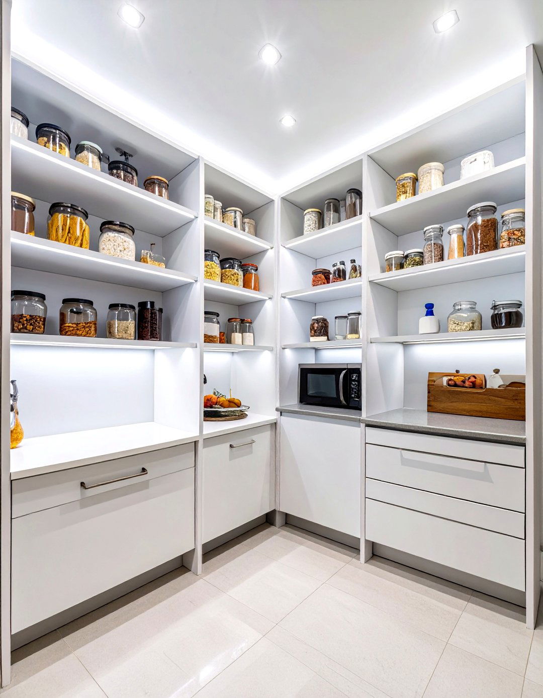30 Clever Corner Pantry Ideas for More Storage - We Love Home Blog