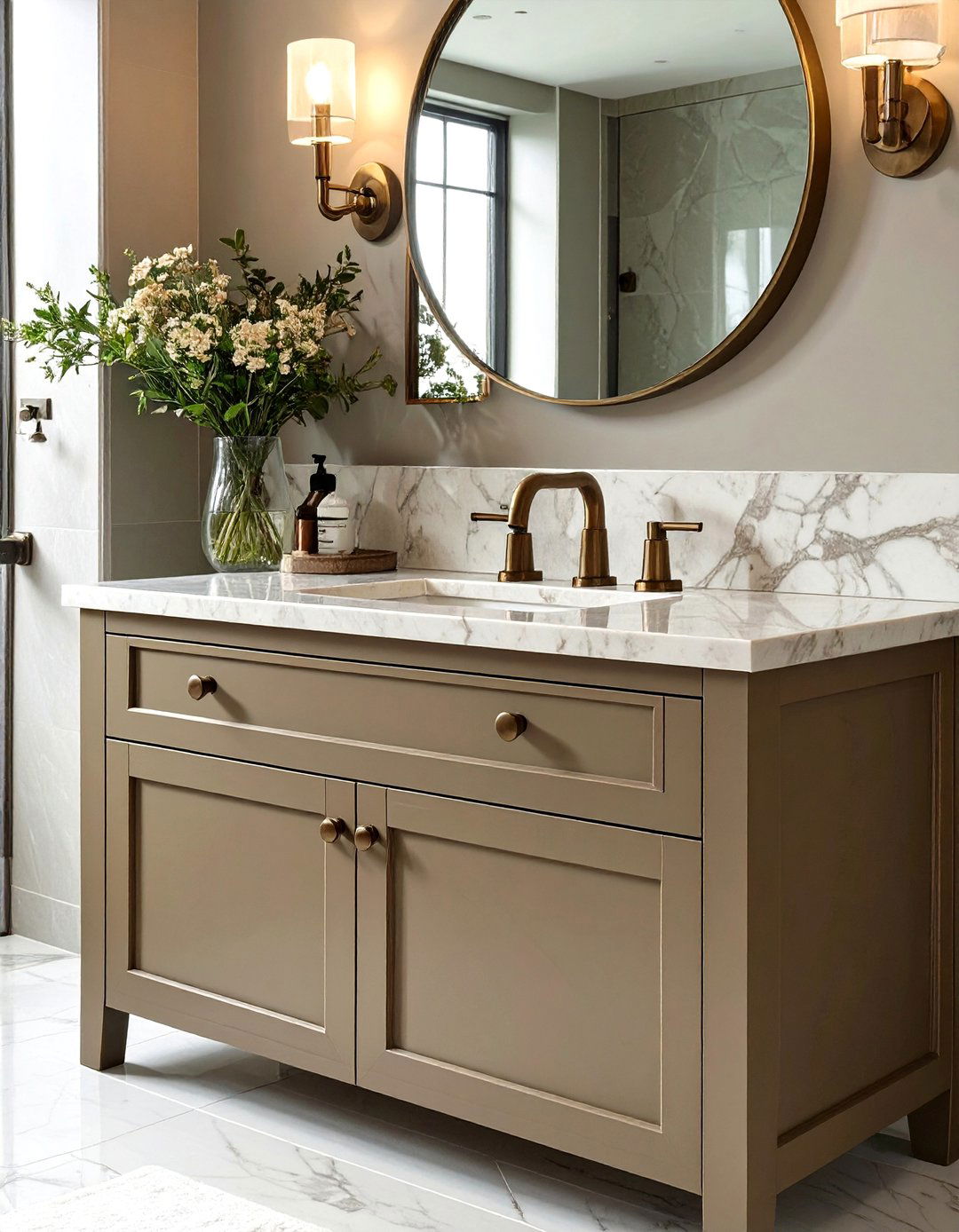 30 Popular Bathroom Vanity Color Trends for This Year - We Love Home Blog
