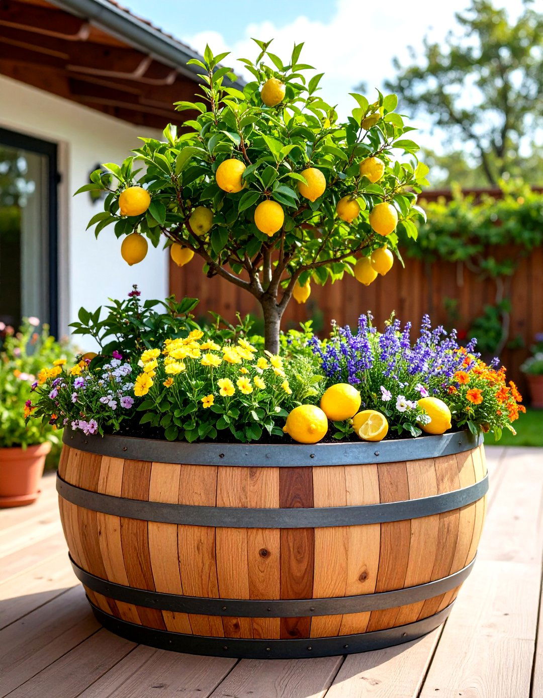 30 Creative Patio Planter Ideas for Every Backyard - We Love Home Blog