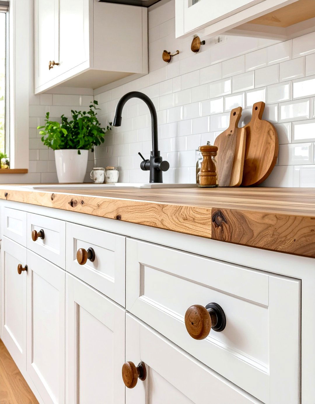 30 White Kitchen Cabinet Hardware Ideas to Try Now - We Love Home Blog