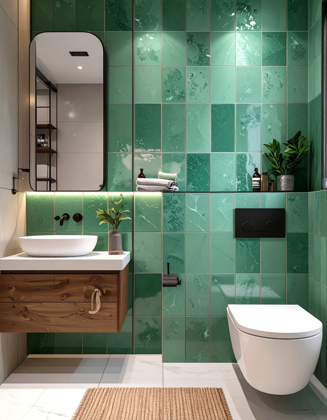 30 Washroom and Bathroom Tiles Design Ideas for 2025 - We Love Home Blog