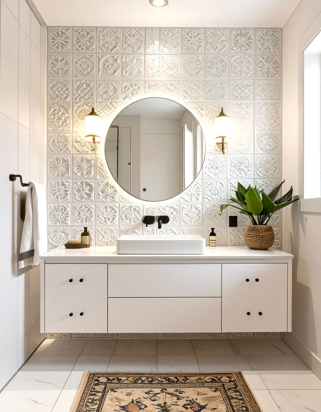 30 Master Bathroom Tile Ideas for Floor and Walls - We Love Home Blog